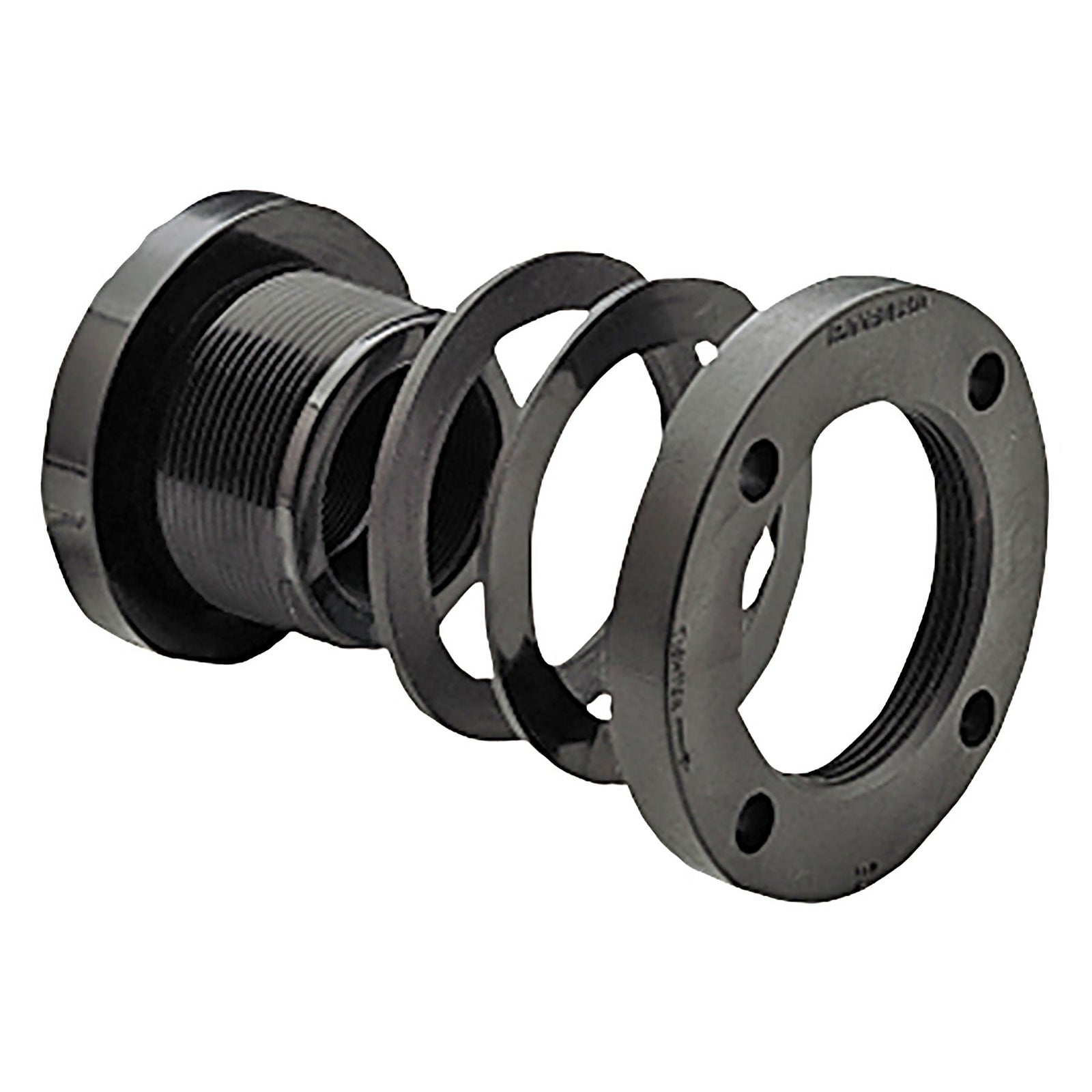 Polypropylene Bulkhead, 1/2 in. to 4 in. Sizes